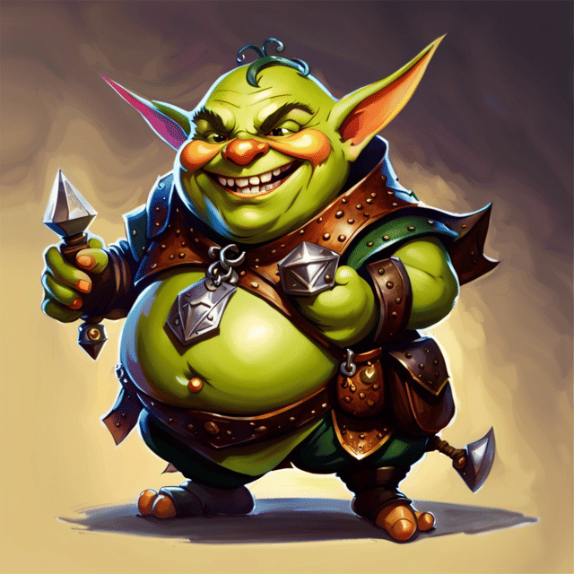 Goblin with a Fat Belly by Ala | Verix
