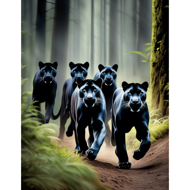 Black Panthers by Ala | Verix